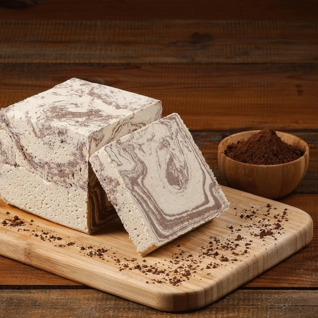 Olympos Cocoa Halva Slice - Select Bakery Online Shop Olympos Cocoa Halva Slice - Select Bakery Online Shop